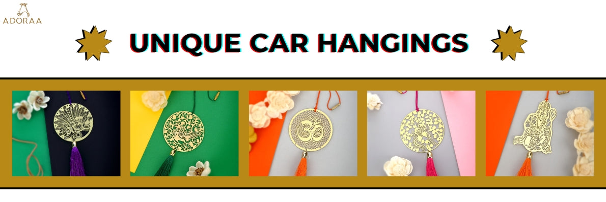 Unique Car Hangings for Modern, Elegance and Spiritual Growth – ADORAA